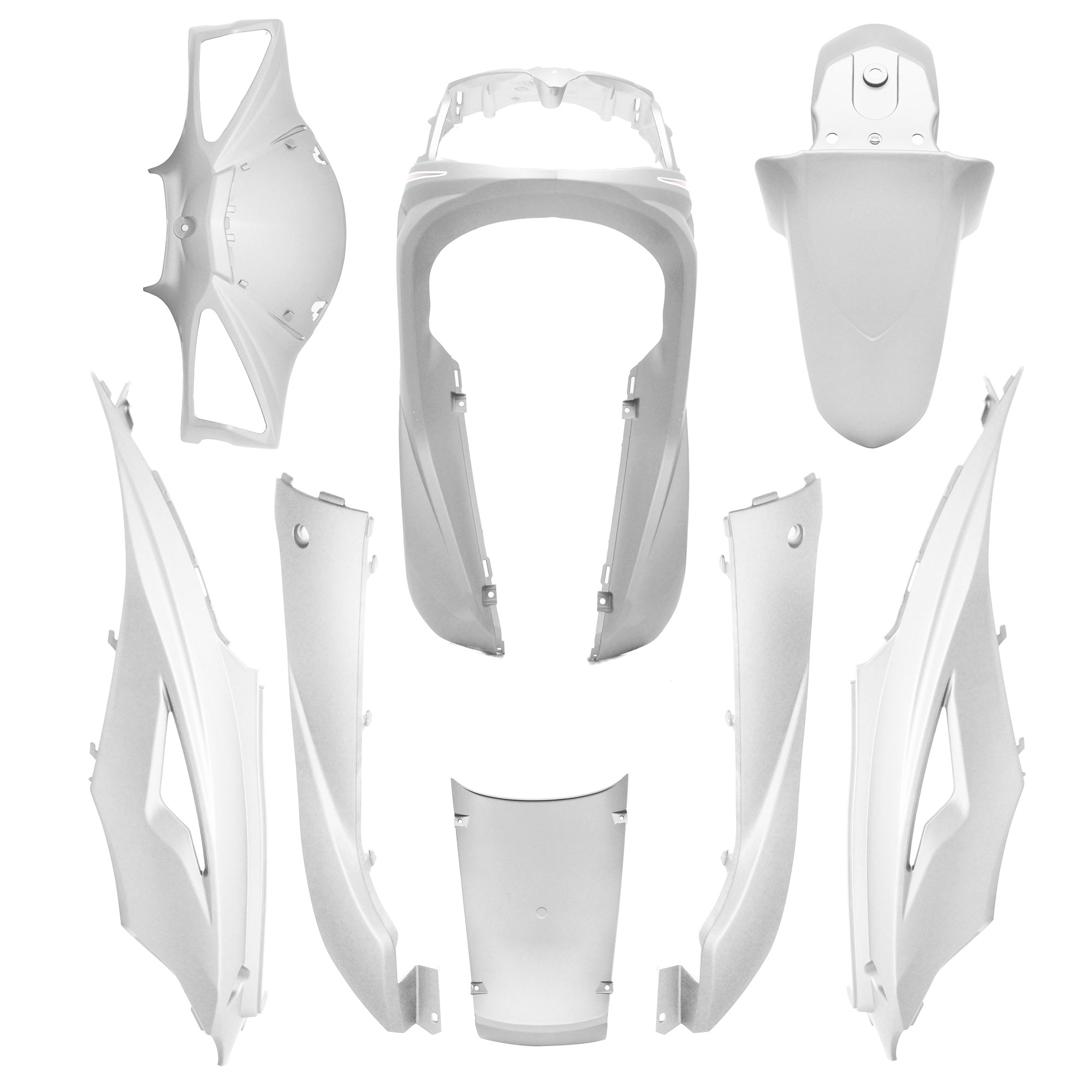 ΠΛΑΣΤΙΚΑ ΣΕΤ SYMPHONY SR125 ΛΕΥΚΟ - Κυκλοποδηλατική